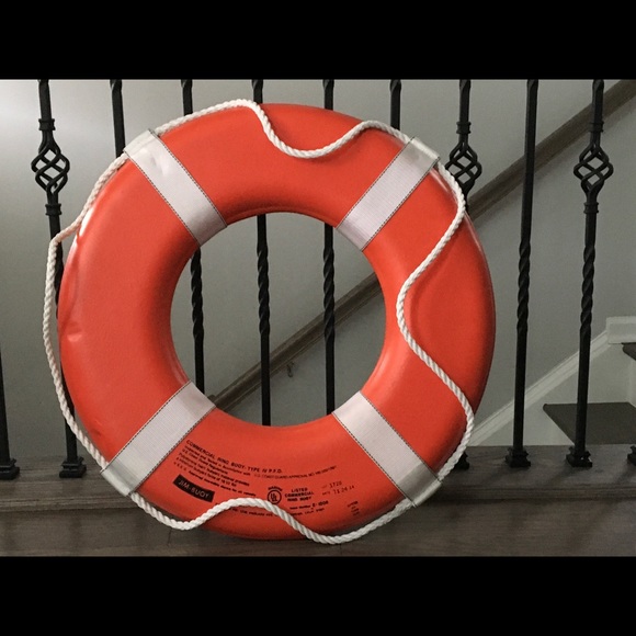 Jim Buoy | Other | 24 Inch Commercial Life Ring Buoy Pfd Type Iv Coast ...